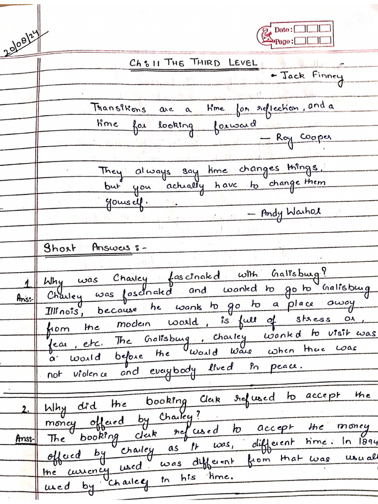 The Third Level | PDF