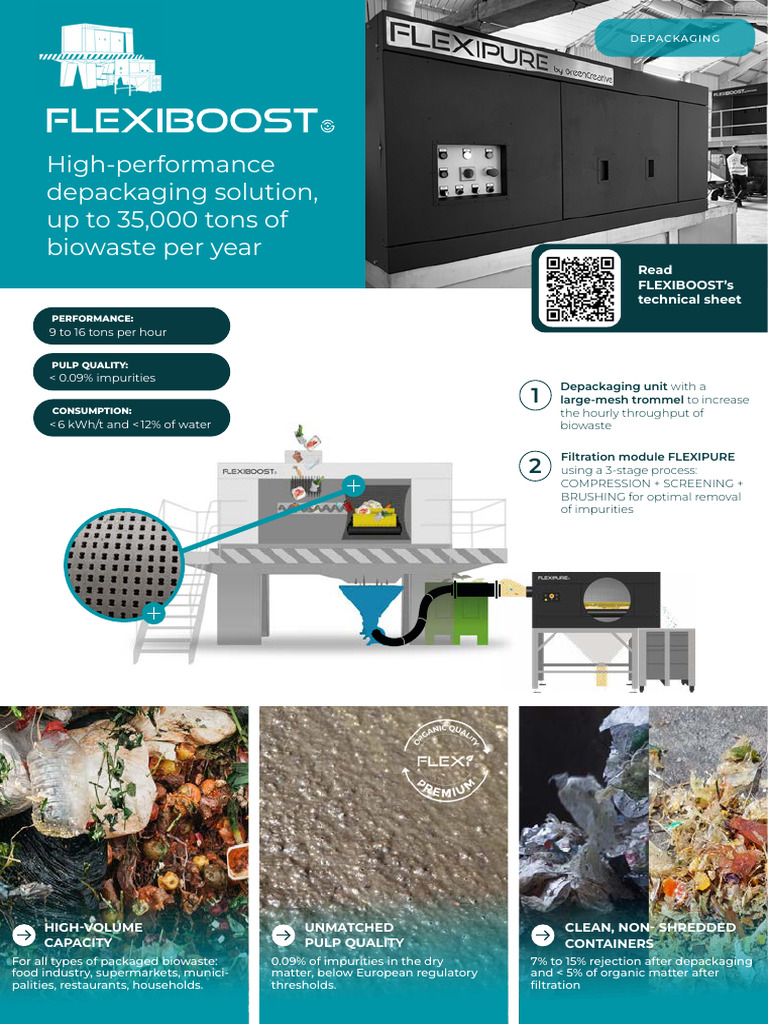 FLEXIBOOST: Efficient Biowaste Depackaging | PDF