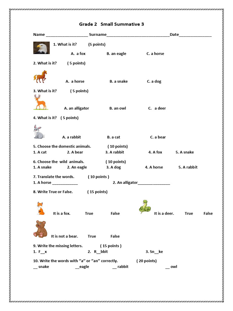 Grade 2 Small Summative 3 (Gulshan Anar) | PDF