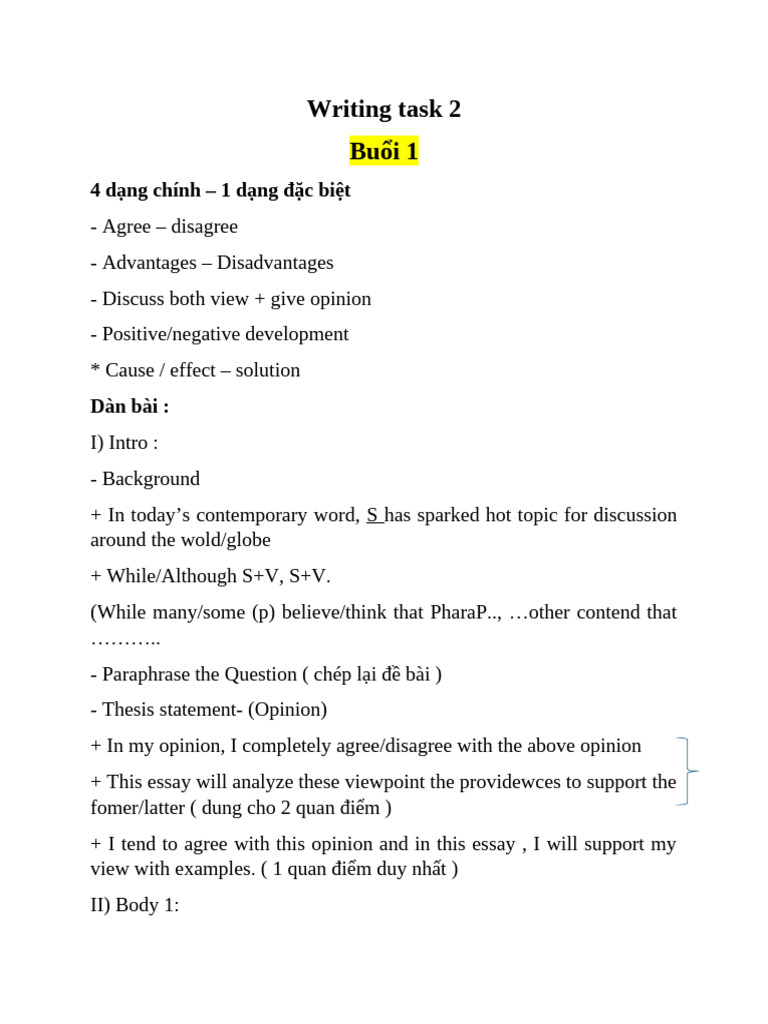 Writing task 2 | PDF