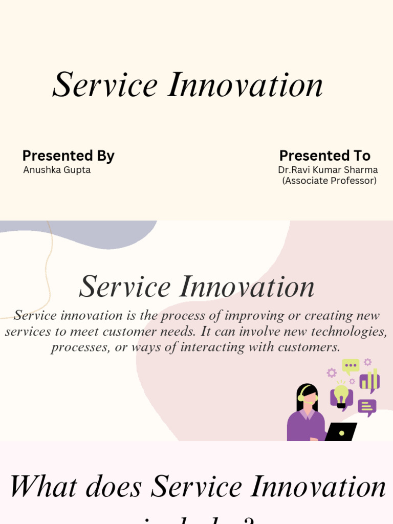 Service Innovation - 20250118 - 141109 - 0000 | PDF