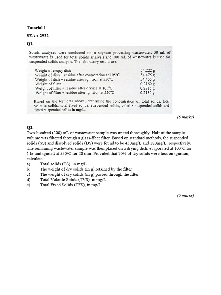 Tutorial 1 - 27.3.2024 | PDF