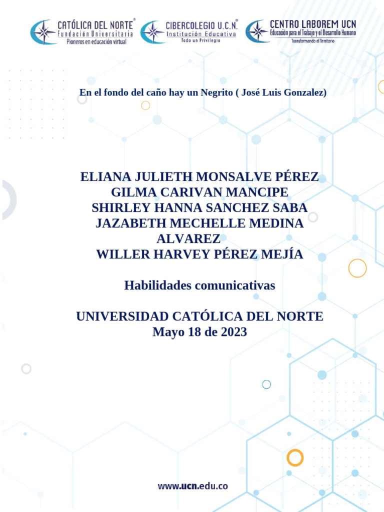 Análisis Crítico de "En el Fondo del Caño" | PDF | Pobreza | Pobreza e ...