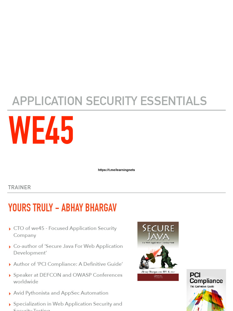 APPLICATION SECURITY ESSENTIALS-stamped | PDF | Http Cookie | Java Script