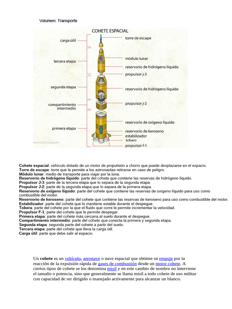 Un Cohete | PDF | Cohete | Fuerza