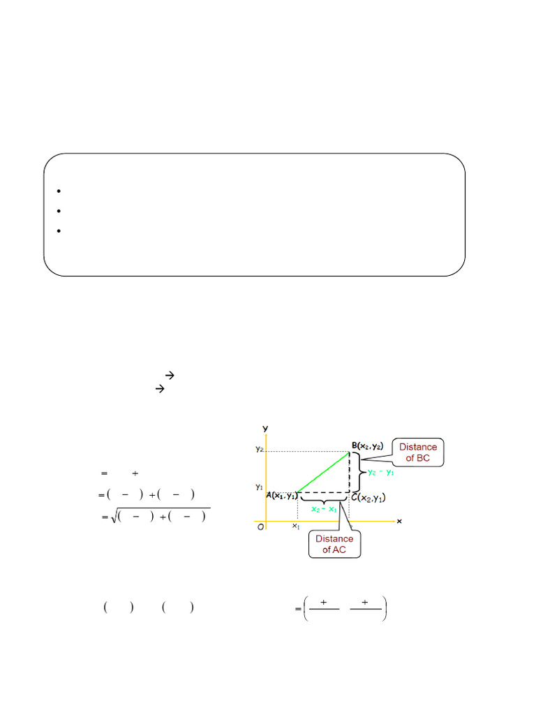 P1 - Chapter3 - Coordinate Geometry - 2020 | PDF | Line (Geometry ...