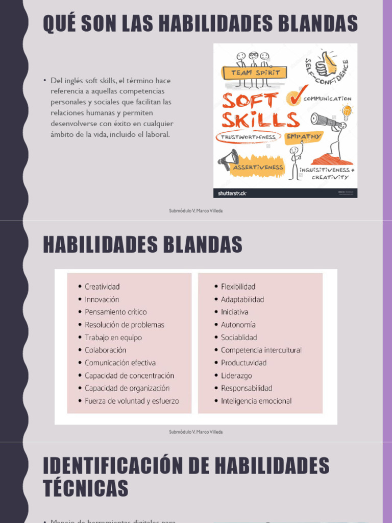 Habilidades Blandas y Técnicas Esenciales | PDF
