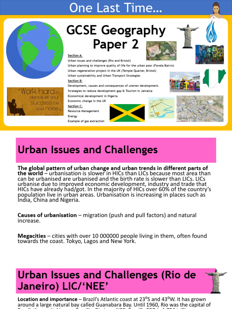GCSE Geography pp2 | PDF | Nigeria | Energy Development