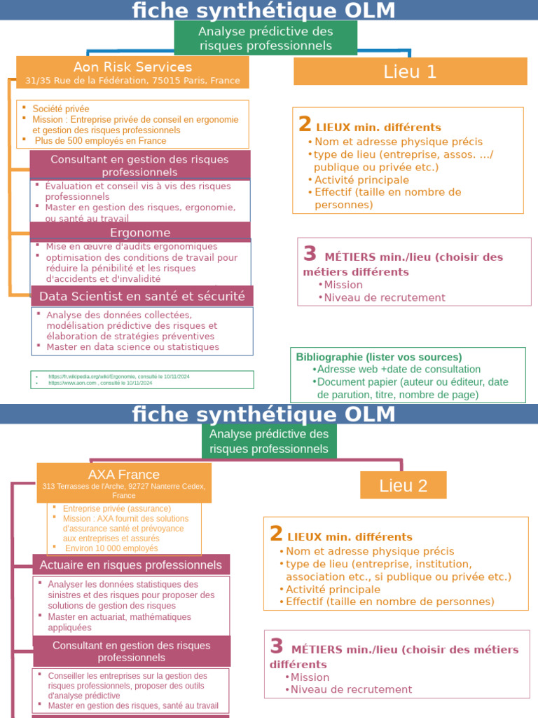 OIP.Ex fiche OLM_Exemples.2023-24 | PDF | Actuaire
