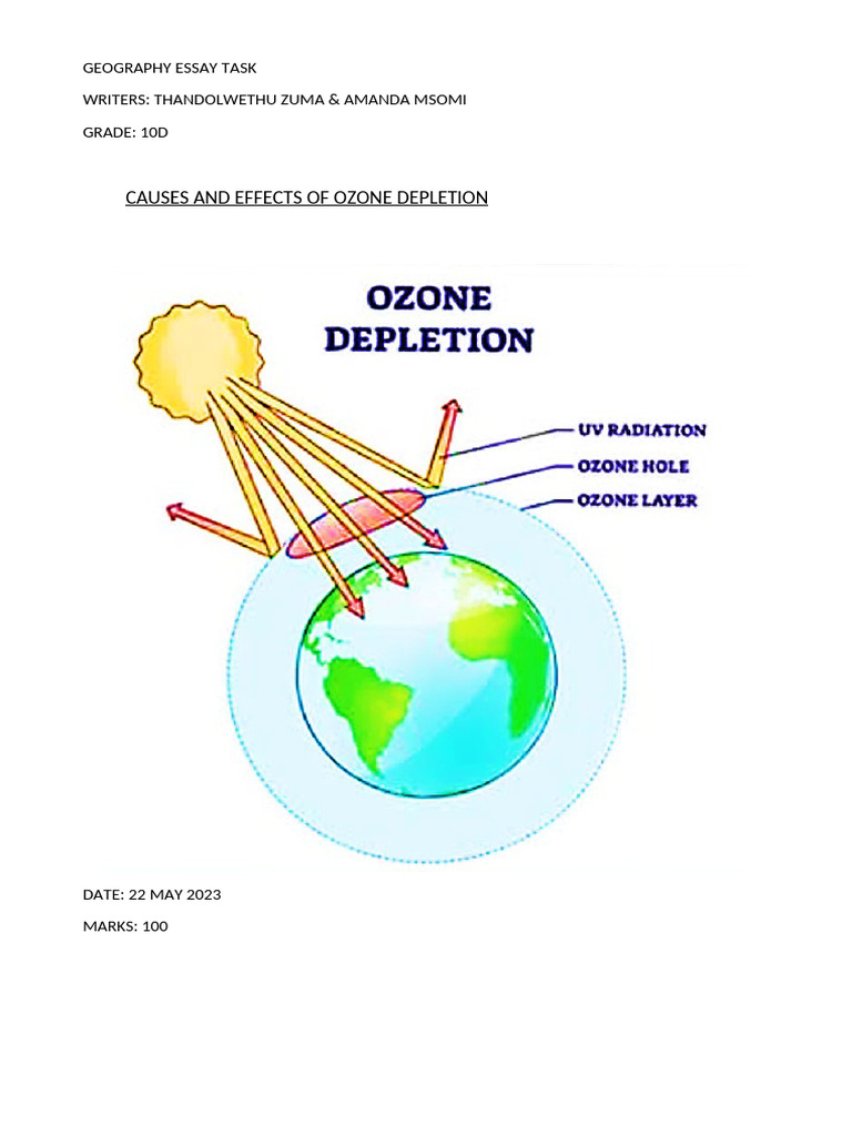 Geography Essay Task Cover Page | PDF