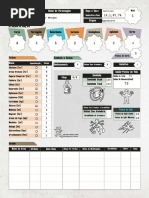 Ficha de RPG Editável | PDF
