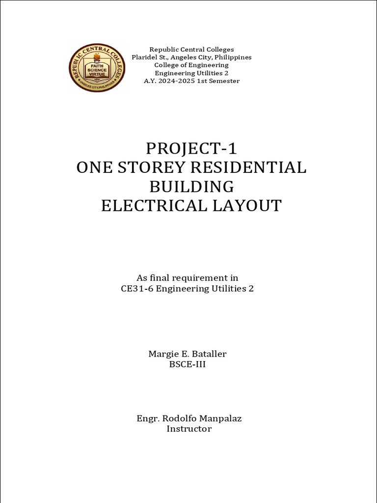 Electrical - 1 Storey | PDF | Power (Physics) | Electric Power