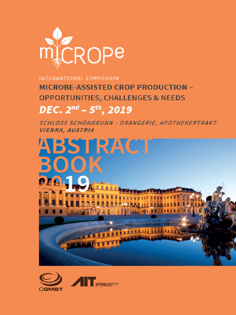 miCROPe2019_Abstract_book | PDF | Microorganism | Microbiota