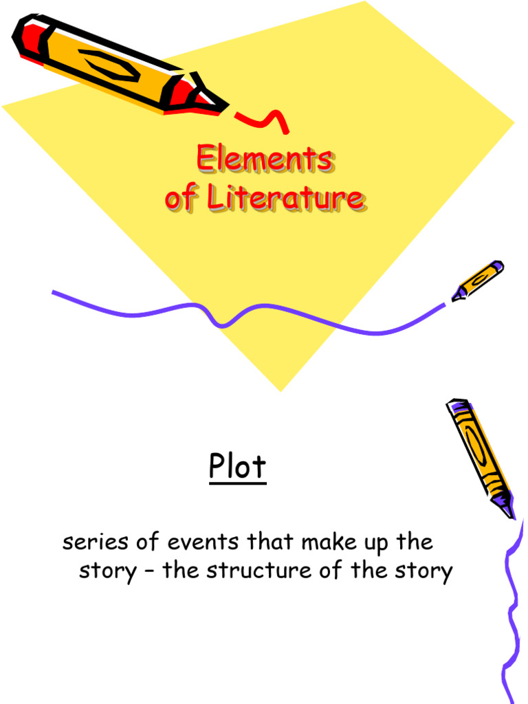 Literary - Elements Session 5121402 | PDF | Narration | Plot (Narrative)