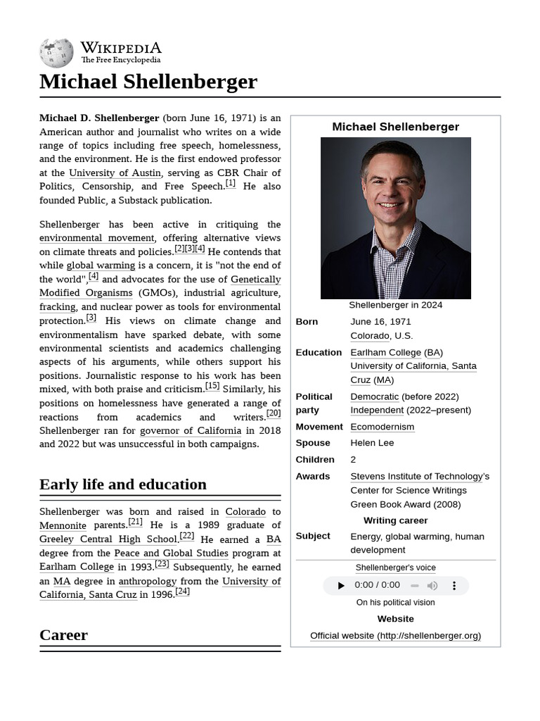 Michael Shellenberger | PDF