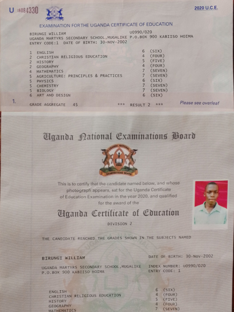 William's UCE Documents | PDF