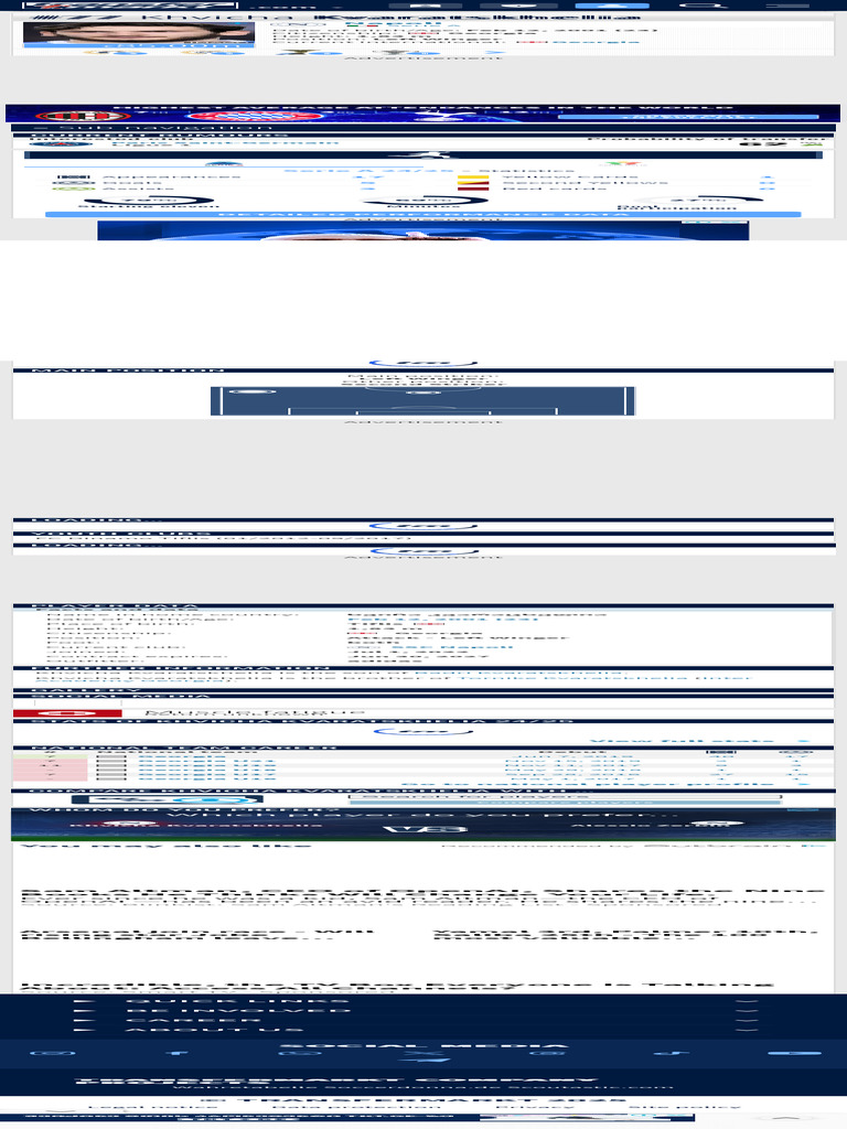 Khvicha Kvaratskhelia - Player profile 2425 Transfermarkt | PDF ...