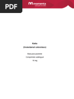 Bula do Vóric (Trometamol Cetorolaco) | PDF | Gravidez | Analgésico
