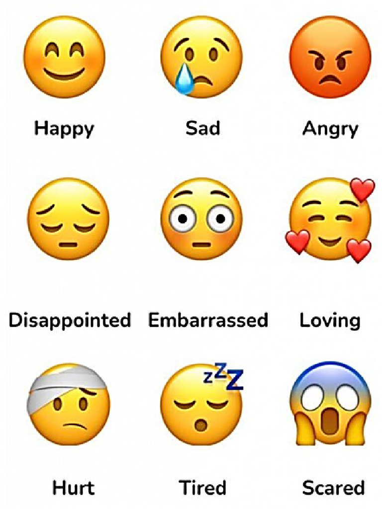 Caras de Las Emociones | PDF
