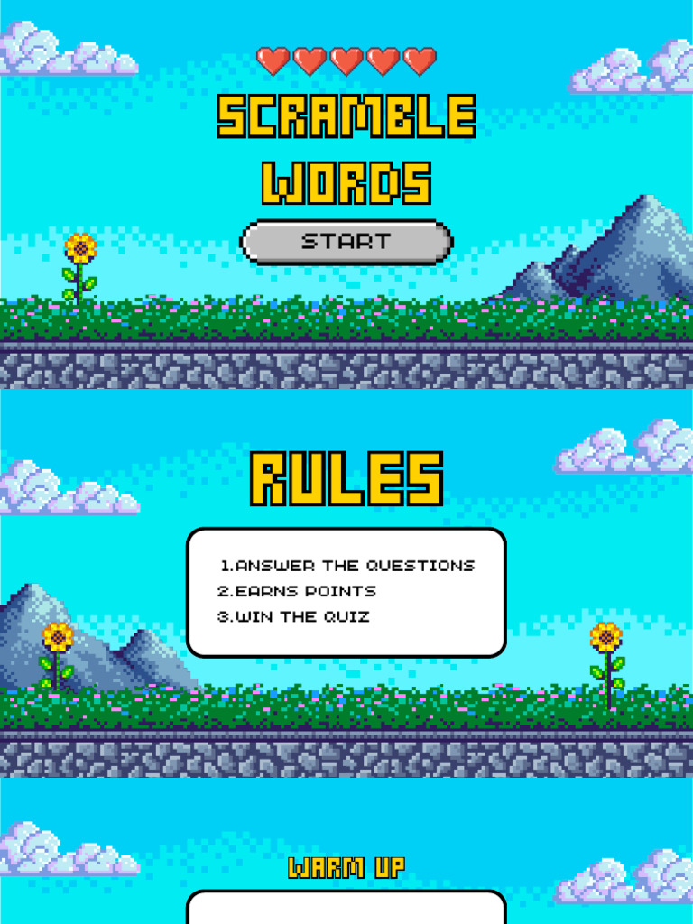 Scramble Words EC | PDF