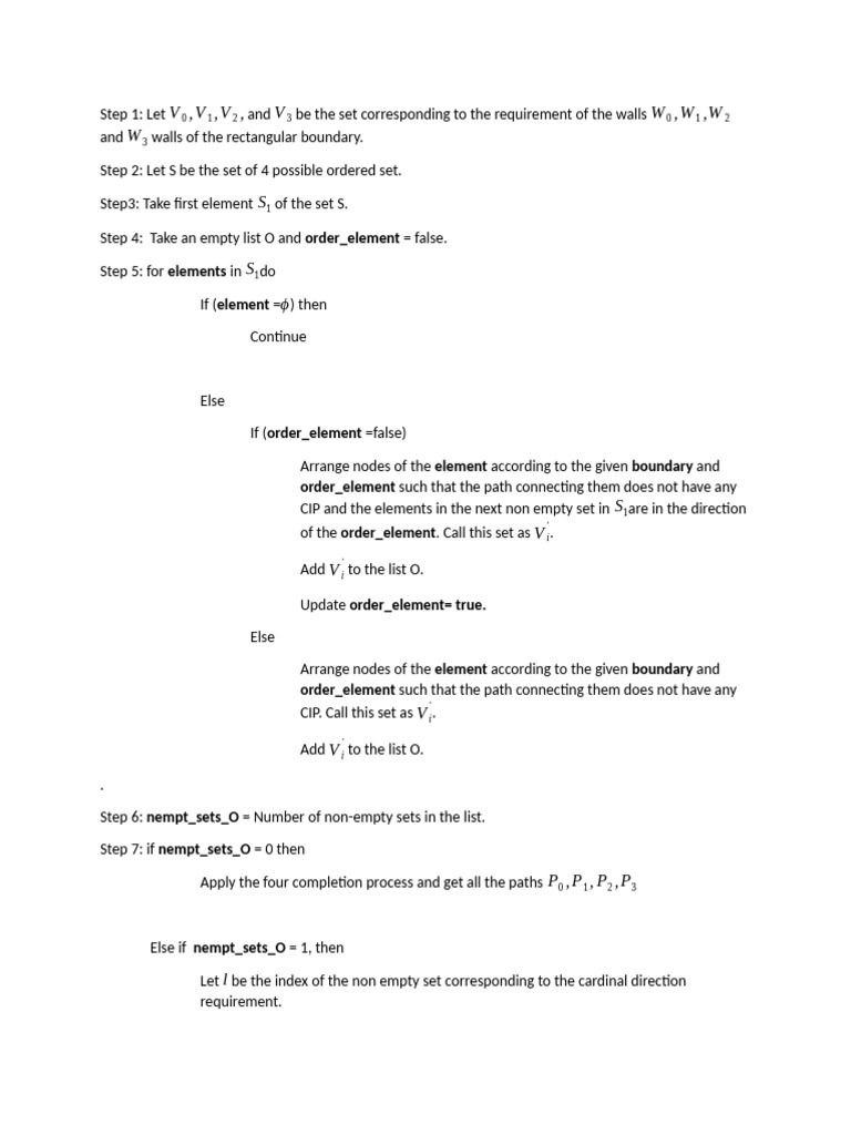 Algorithm Cardinal Directions(Initial) | PDF | Algorithms And Data ...