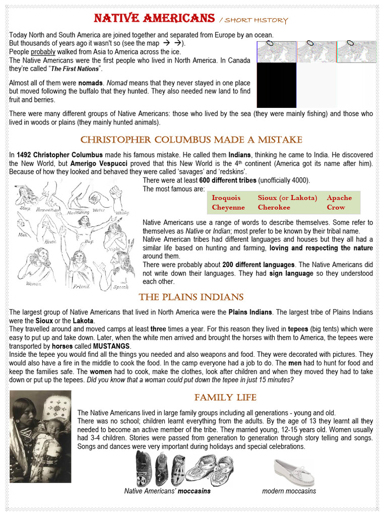 Doc 4 Natives text and questions | PDF | George Armstrong Custer ...