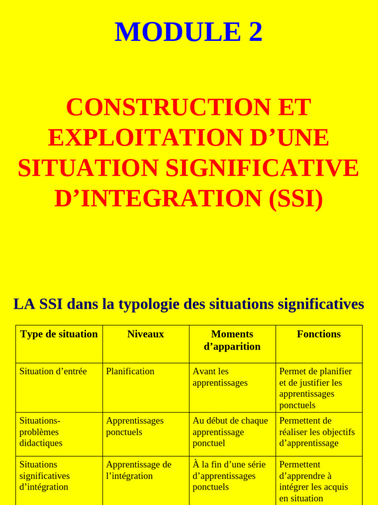 5-Construire Et Exploiter Une SSI (2) | PDF | Apprentissage | Cognition