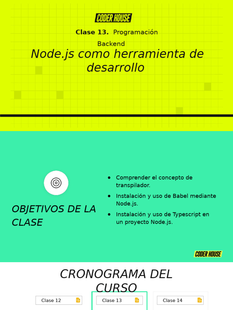 Clase 13 - Node - Js Como Herramienta de Desarrollo | PDF | Compilador ...