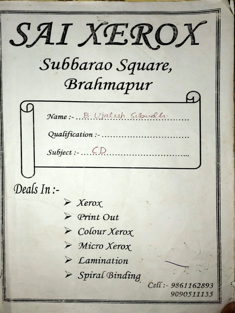 Compiler Design Notes | PDF