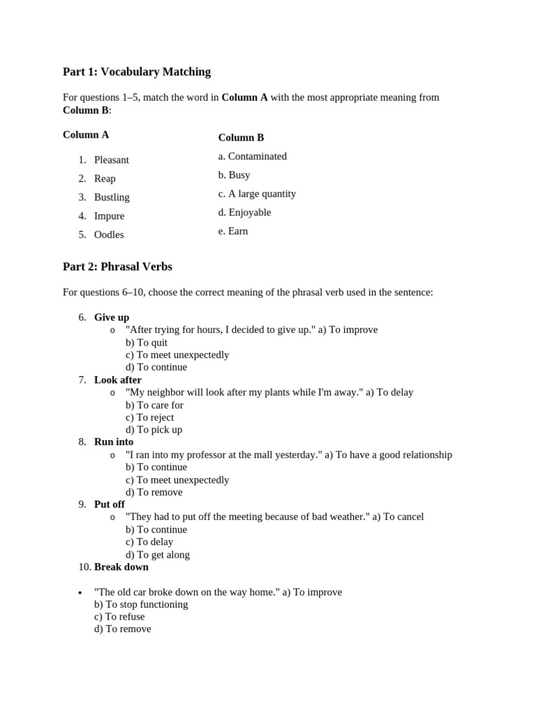 English (Question) | PDF | Language Mechanics | Syntax