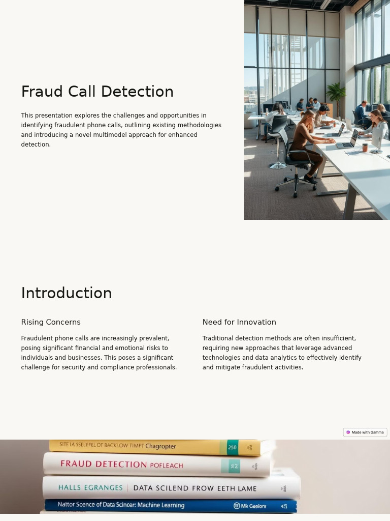Fraud Call Detection | PDF | Machine Learning | Support Vector Machine