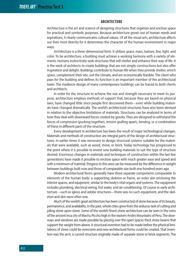 Architecture Text (Verbal) | PDF | Force