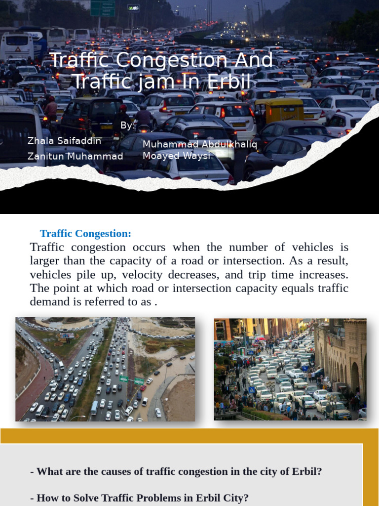 Traffic Jam Template 16x9 | PDF