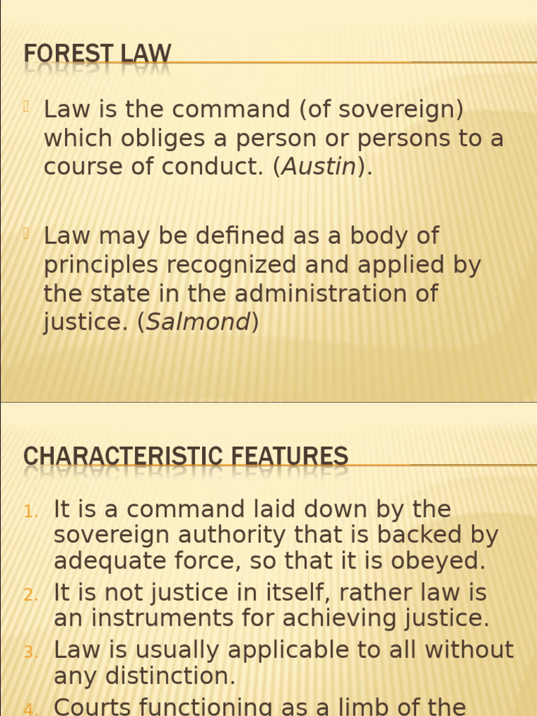 Overview of the Forest Act 1865 | PDF | Justice | Crime & Violence