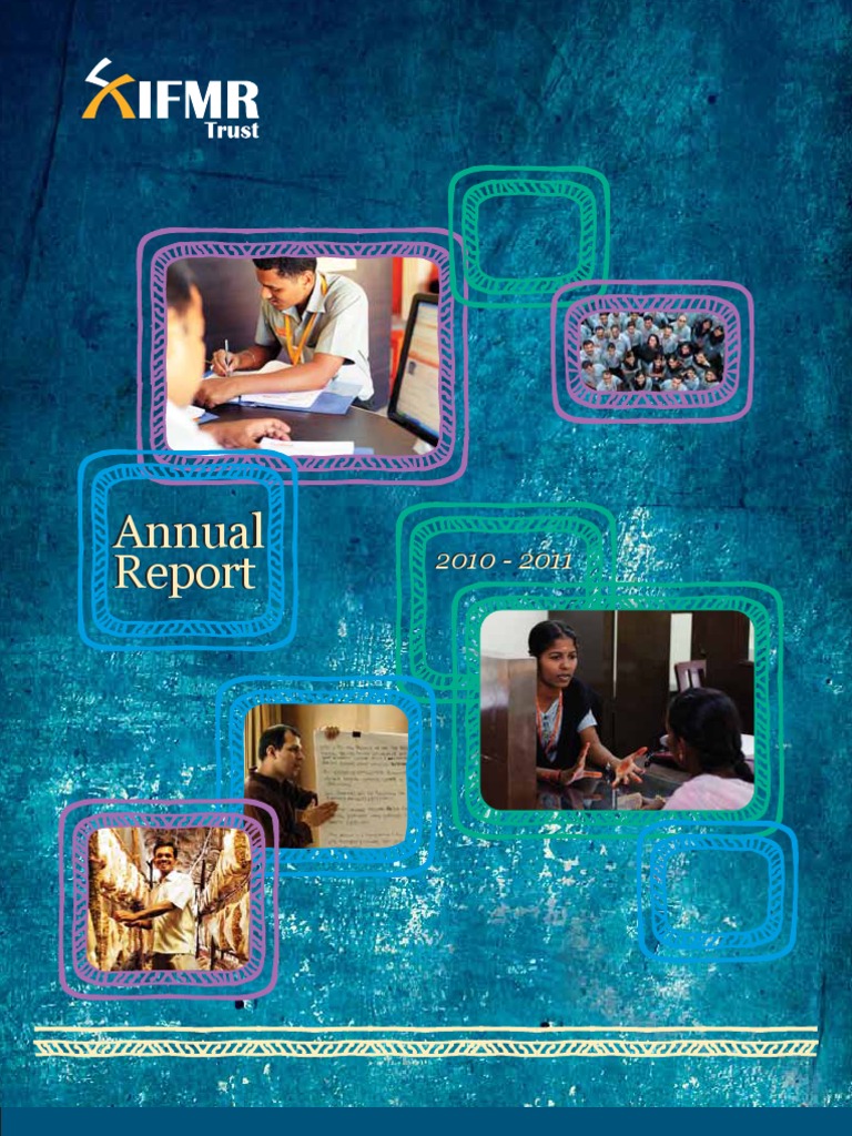 IFMR Trust Annual Report Final | PDF | Financial Audit | Microfinance