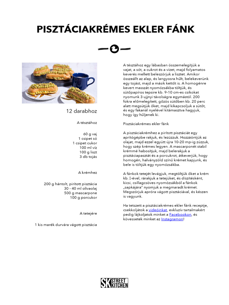 pisztaciakremes-ekler-fank | PDF