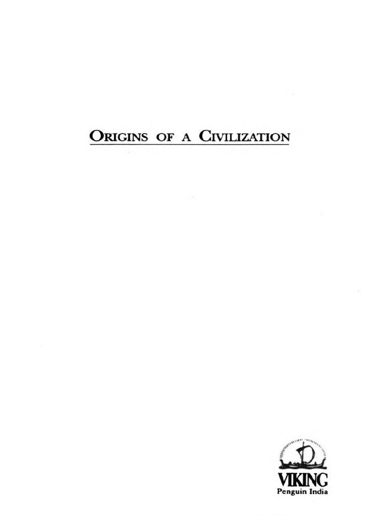 Origins of A Civilization The Prehistory and Early Archaeology of South ...
