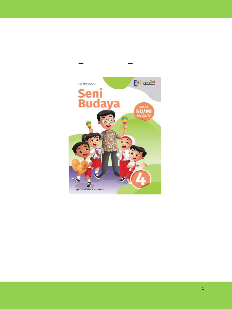 Modul Ajar-Seni Budaya FASE B Kelas 4-Nurmala, S.Pdi | PDF