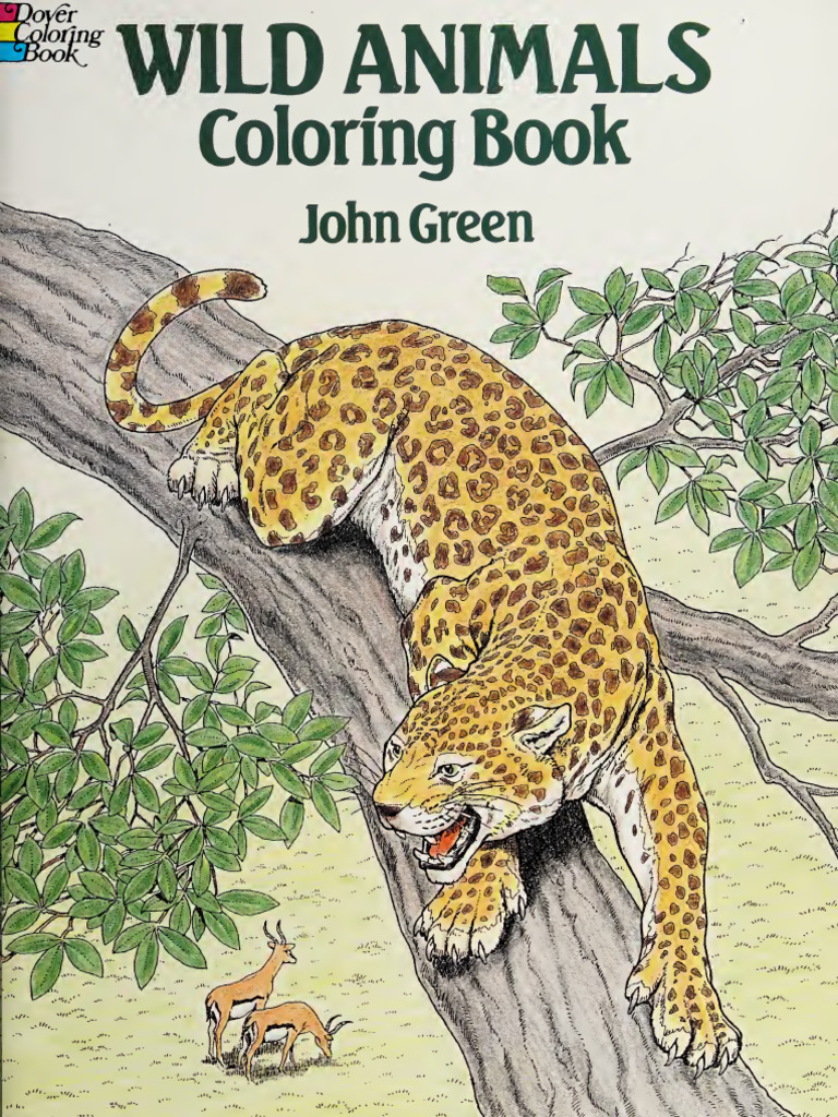 Wild Animals - Coloring Book - Green, John Asplund, Stig | PDF