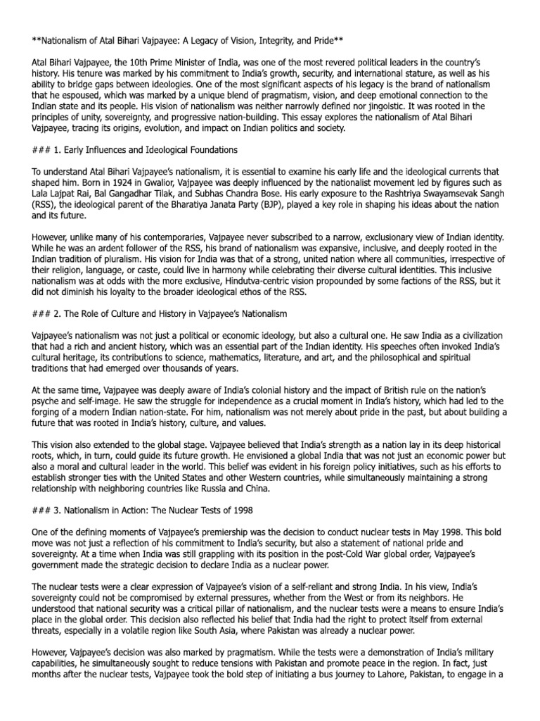 Essay | PDF