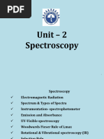 Spectroscopy Notes | PDF | Spectroscopy | Infrared Spectroscopy