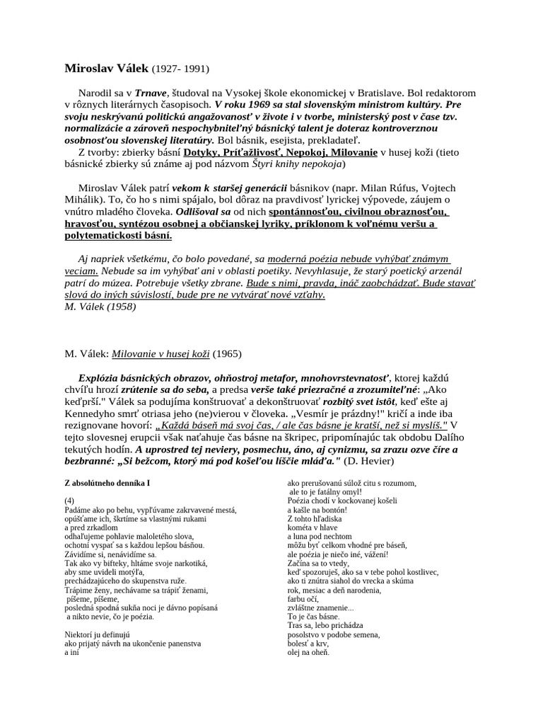 Snaha o Zachovanie Autorskej Identity - Prakticke Ulohy | PDF