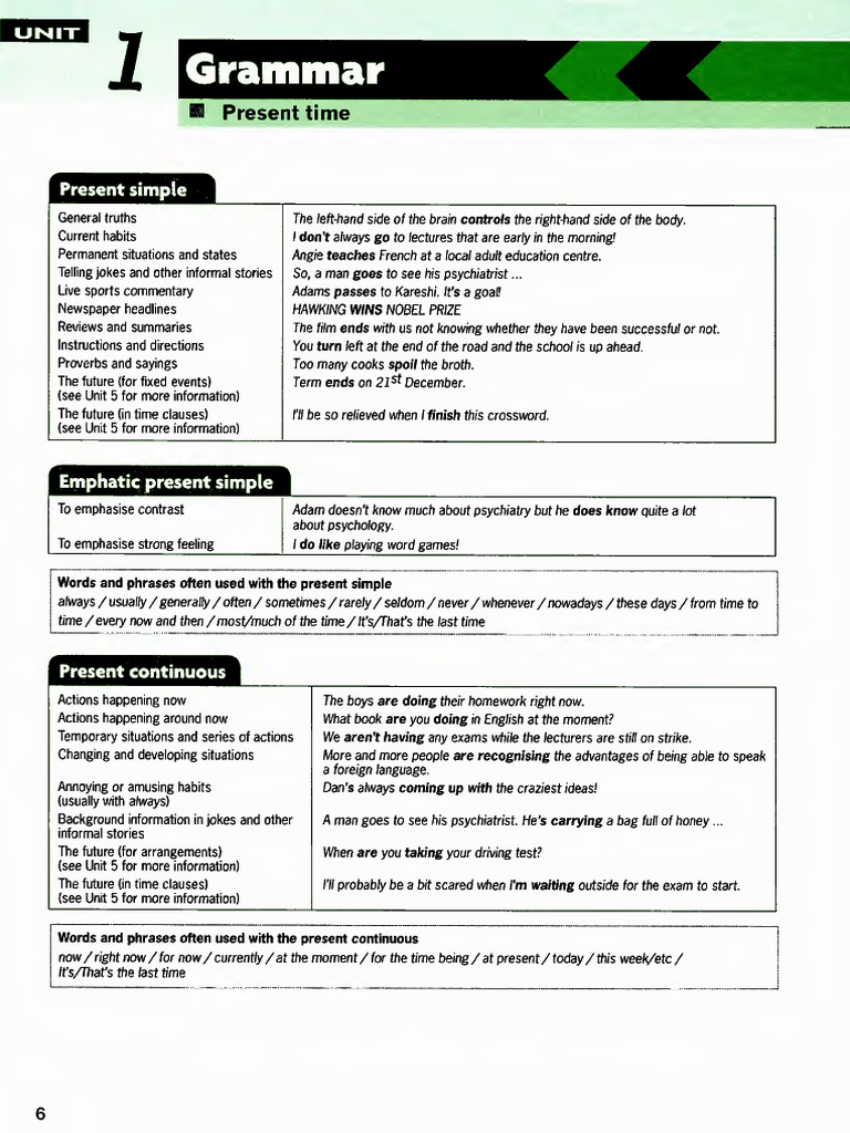 Destination Unit 1 | PDF