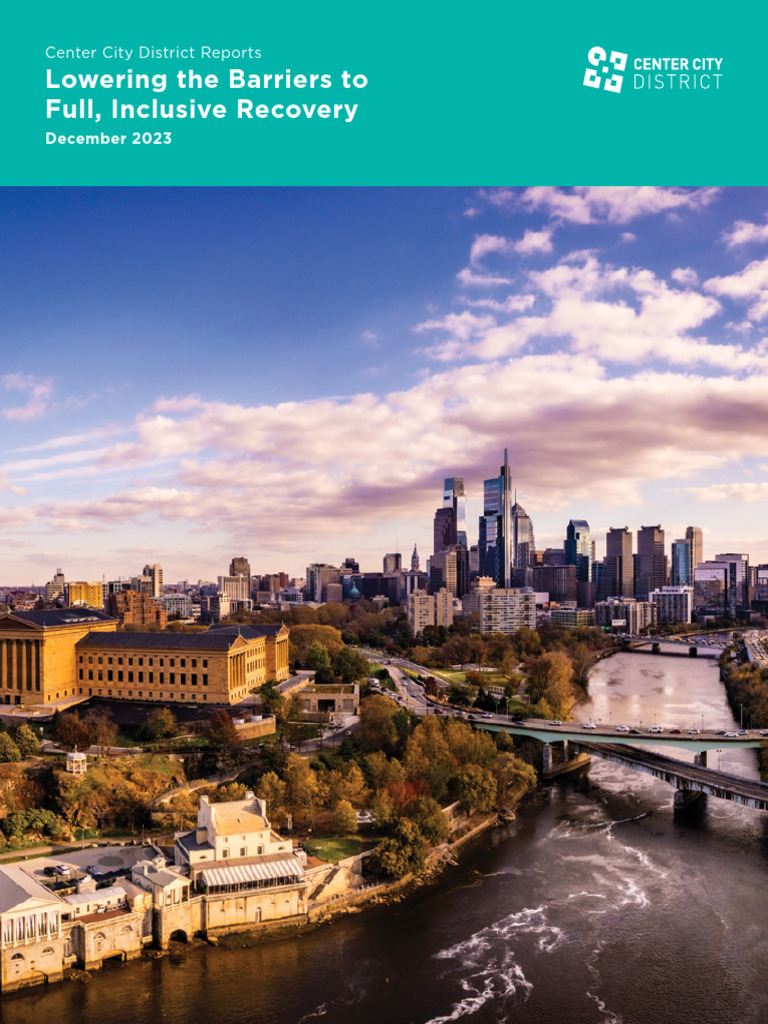 0115-5 CCD Report, Lowering the Barriers to Full, Inclusive Recovery | PDF | Employment | Septa