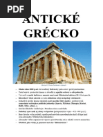 Umenie Grecka: Dorsky Ionsky Korintsky Sloh | PDF