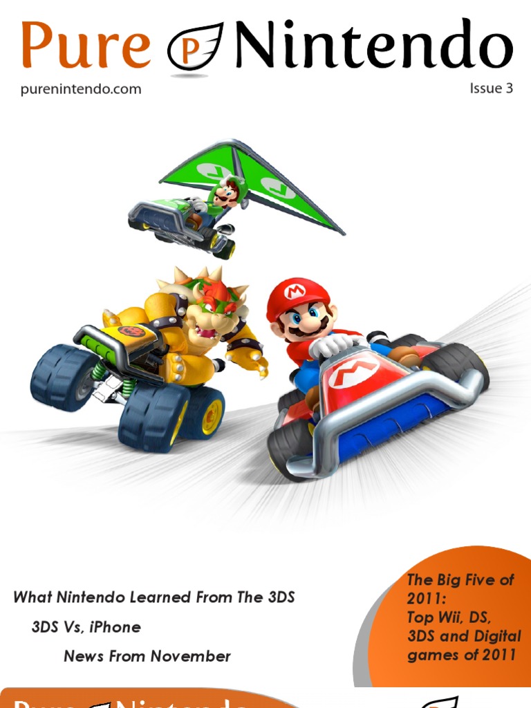 Pure Nintendo Magazine #3 - Dec 11 | PDF | Nintendo | Wii