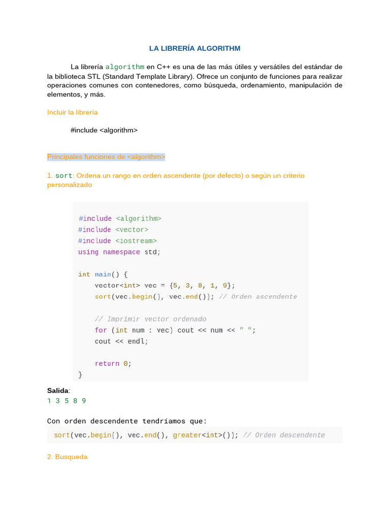 Funciones clave de C++: y | PDF | C ++ | Funciones trigonométricas