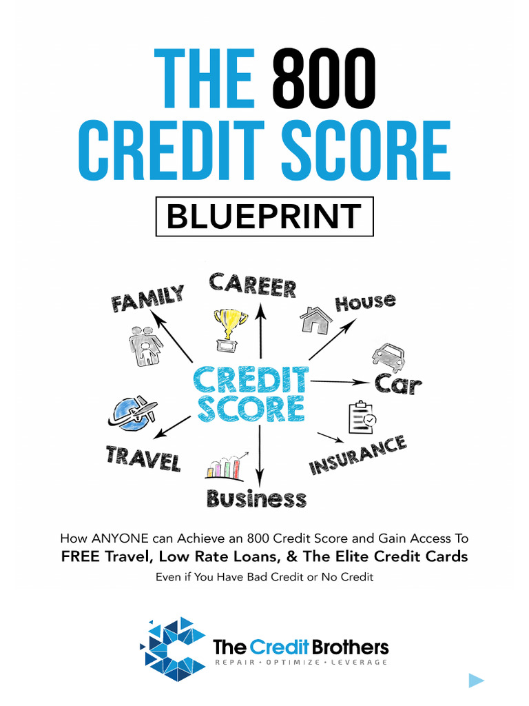 The 800 Credit Score Blueprint V3 | PDF | Credit | Finance & Money ...