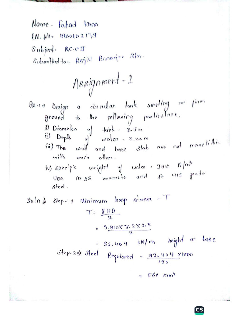 RCC Assignment 1 - Compressed | PDF