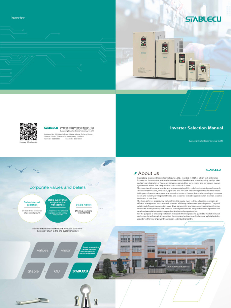 VFD catalog-STABLECU-2023 (2025-01-13 22 - 58 - 49) | PDF | Power ...